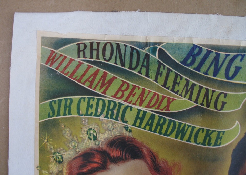 A CONNECTICUT YANKEE IN KING ARTHUR'S COURT (1949) Belgian Poster, Bing ...