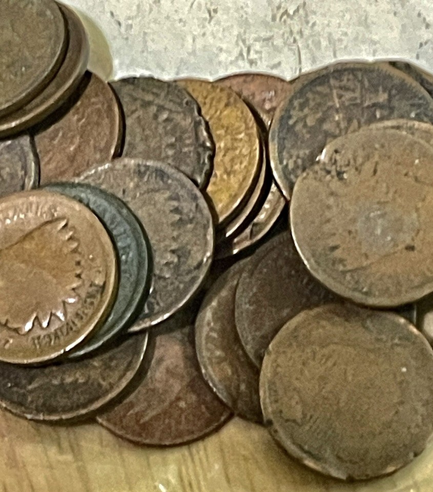 Lot of Thirty Indian Head Pennies “Cull Condition” | eBay