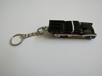 1955 FORD CROWN VICTORIA JUKEBOX NHRA DRAGSTER DRAG CAR KEYCHAIN BLACK ...