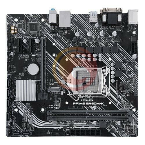 ONE NEW ASUS PRIME B460M-K CPU SOCKET LGA1200 Intel DDR4 DVI VGA DVI ...