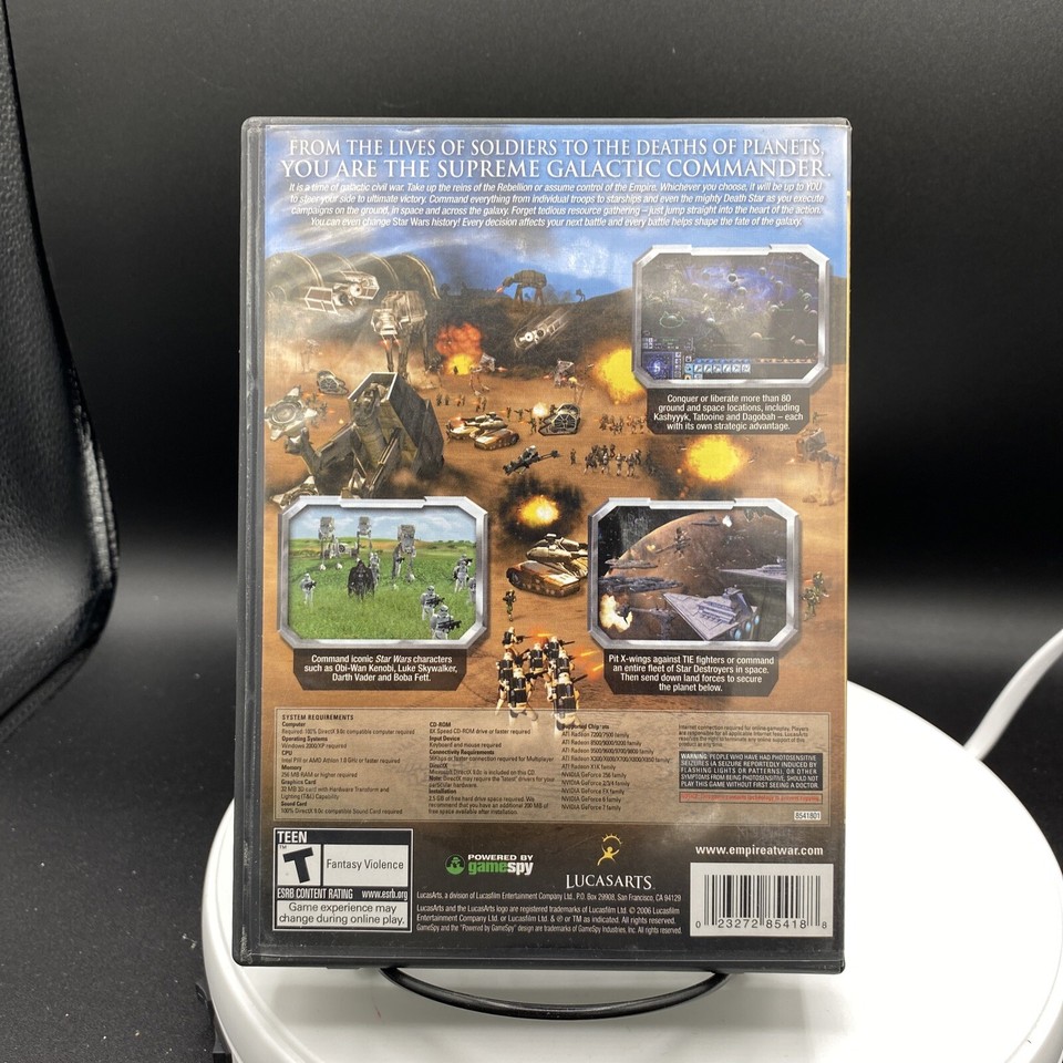Star Wars Empire at War PC Game 2006 23272854188| eBay