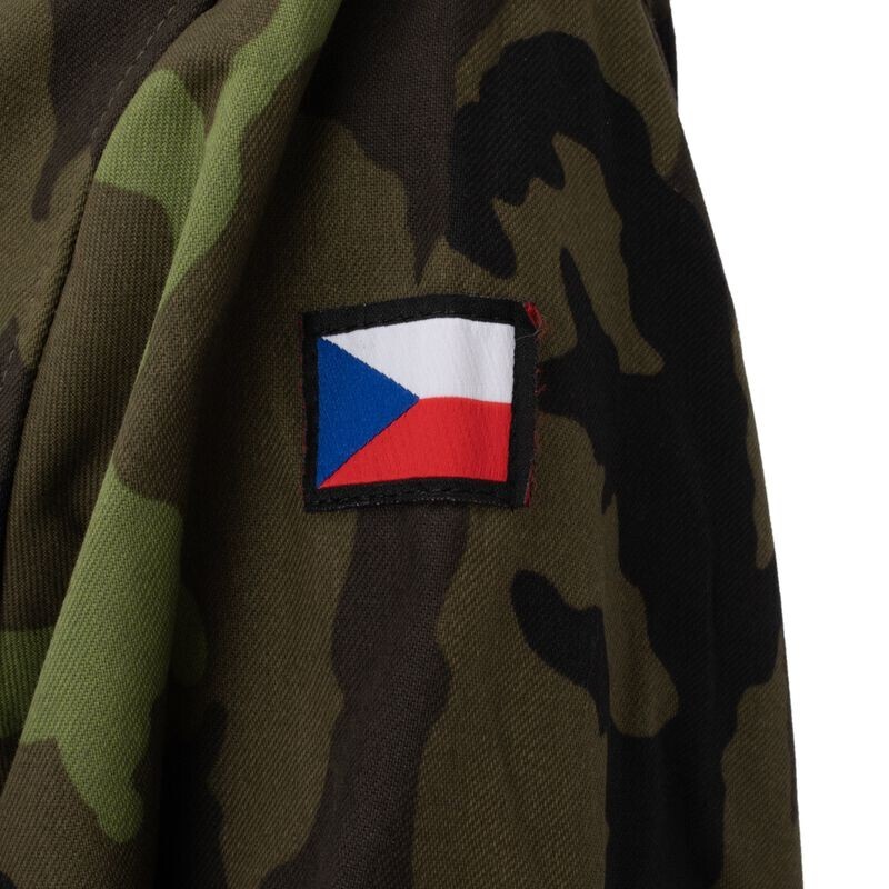 Czech Military M95 Camo Field Parka w/liner, XL, Grade 1 cd., free U.S ...