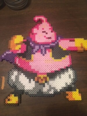 Majin Boo dragon ball z anime series bead Sprite design 9" x 6" | eBay