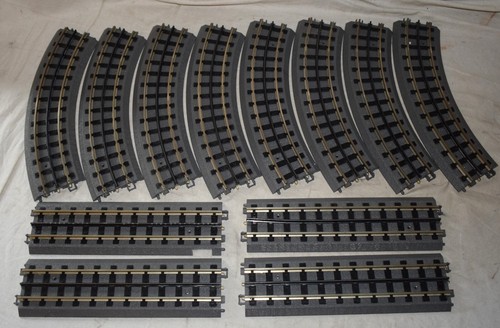 Lot of 12 Pieces MTH Track - 10" Curves and Straights | eBay