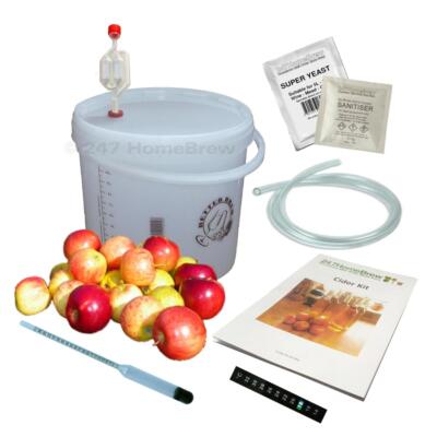 Cider Making Kit - Full Starter - 10L/2 Gallon/20 Pints Home brew Beer ...