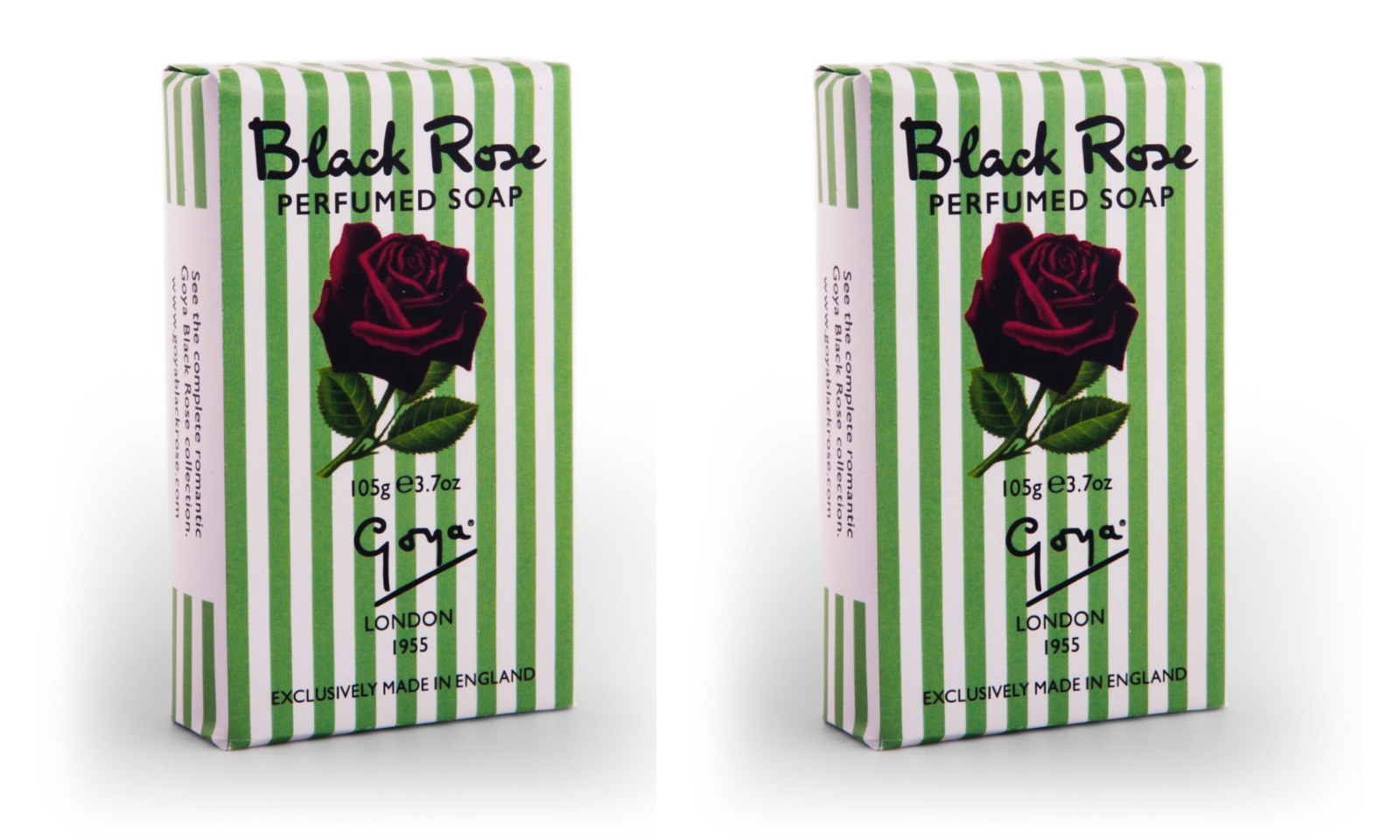 2 x Black Rose by GOYA Fragrance 105g Perfumed Soap Bars - NEW | eBay UK