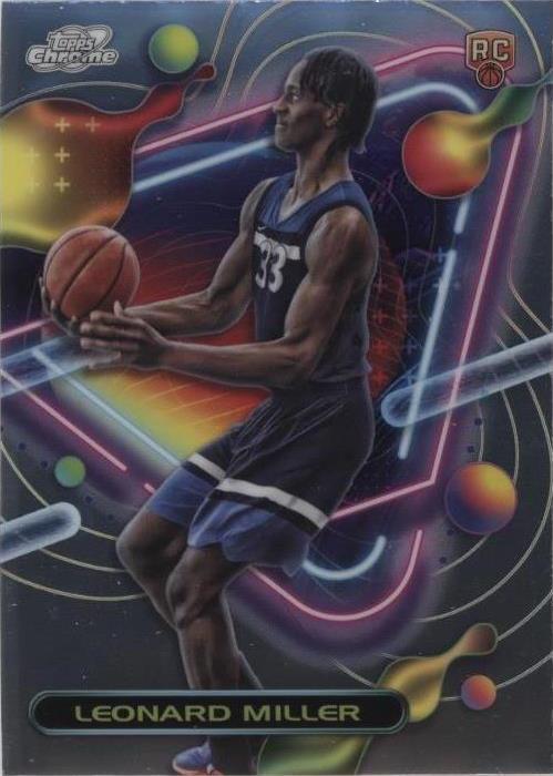 2023-24 Topps Cosmic Chrome - Leonard Miller #180 (RC) for sale online ...