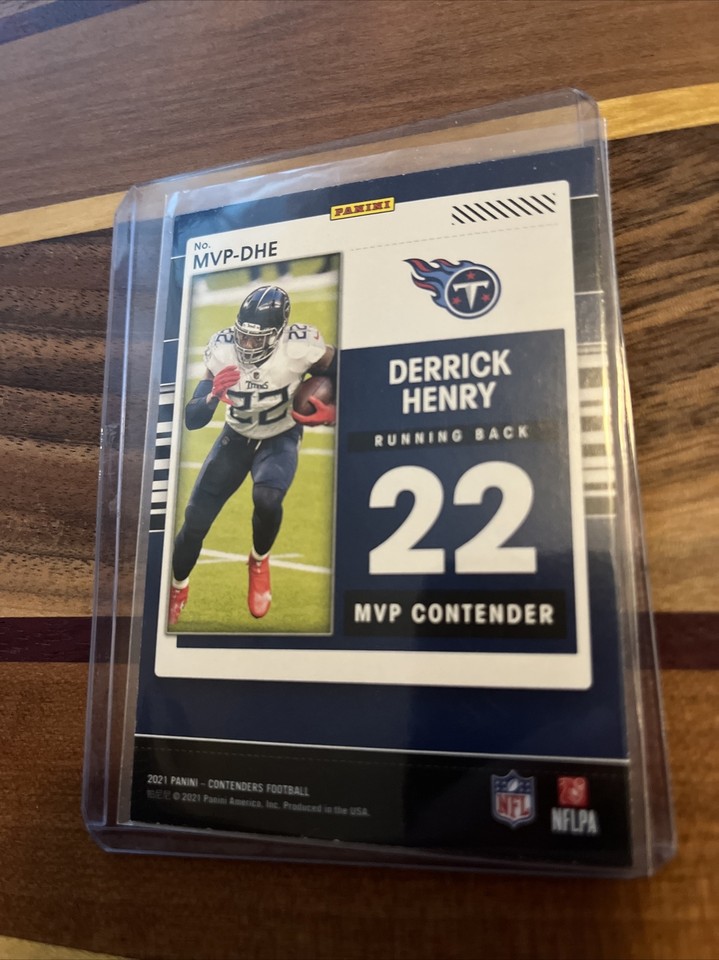 2021 Panini Contenders MVP Contender Derrick Henry Card #MVP-DHE ...