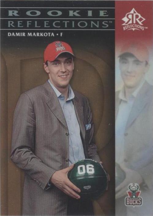 2006-07 Upper Deck Reflections - Rookie Reflections Damir Markota #145 ...