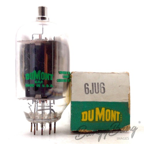DuMont 6JU6/6KM6/6JF6 Compactron Beam Power Pentode Audio Vacuum Tube ...