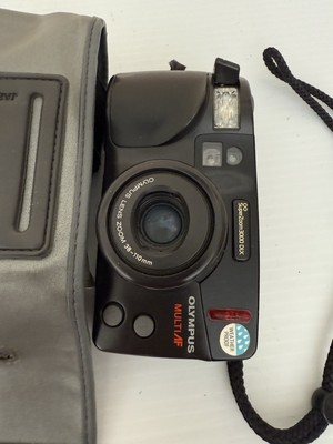 Olympus Multi AF Super Zoom 3000 DLX 35mm Camera 38-110mm Partial ...