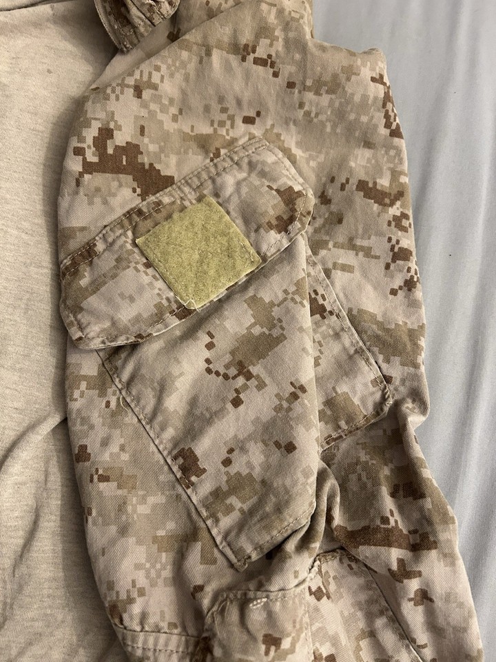 Desert MARPAT FROG Combat Shirt Marine Corps Uniform USMC Camouflage ...