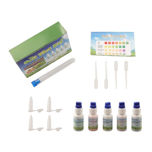 Effective Soil Test Kit for Agriculture Measure NPK Levels 10ml ...