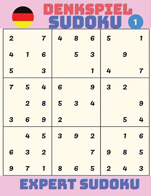 Denkspiel - Sudoku: Hard Sudoku Puzzle Buch Band 1 (German Edition) | eBay