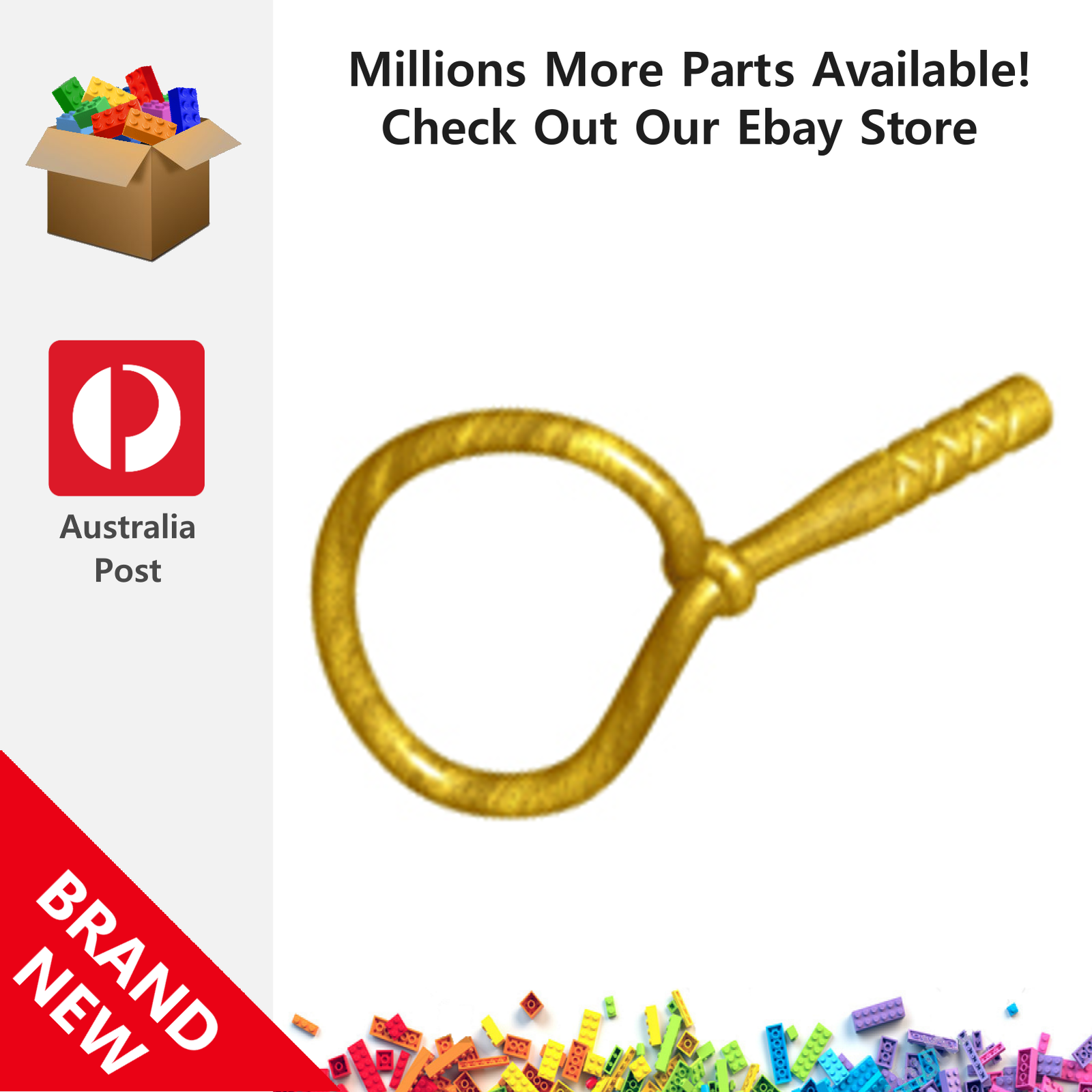 Genuine LEGO™ - Minifigure Lasso - 99253 New Parts | eBay Australia