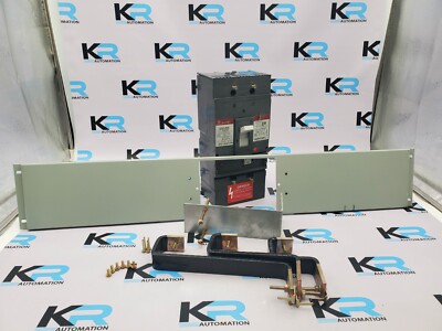 GE SGPA34AT0400 Spectra RMS Breaker 400A W/ 200A Trip & Mounting Kit 35 ...