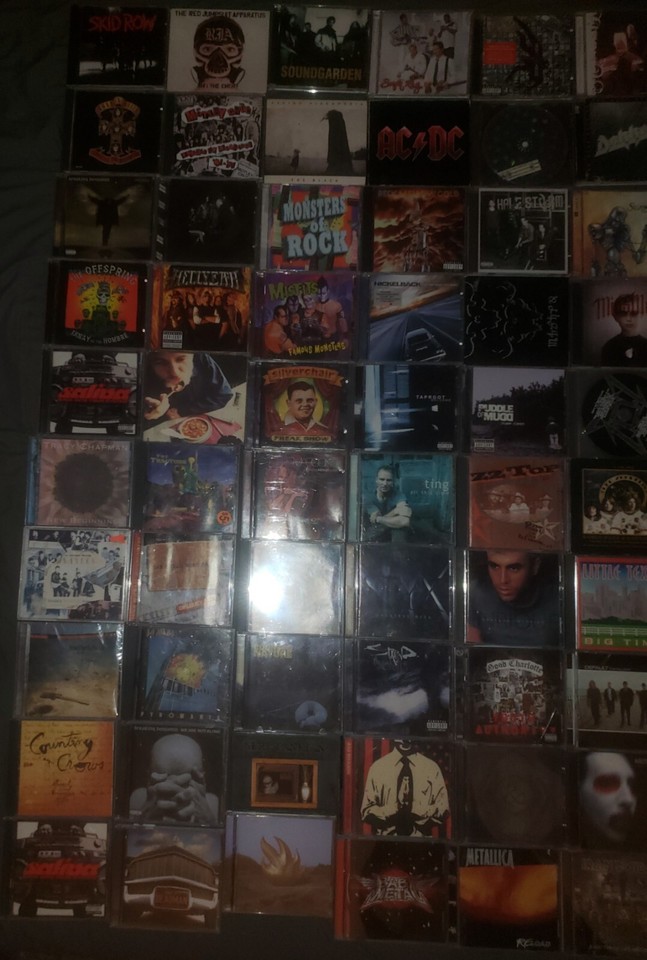 Lot Of 75 Heavy Metal Nu Rock Classic Rock CDS, CDs Are In Good To NM ...