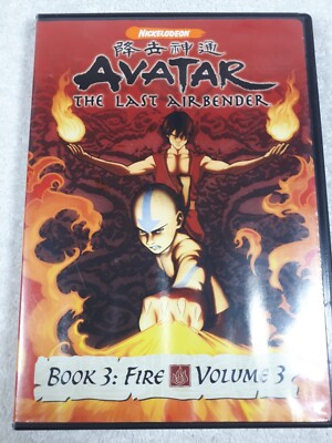 Avatar: The Last Airbender - Book 3: Fire - Vol. 3 (DVD, 2007 ...