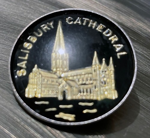 Vintage Salisbury Cathedral Collector Pin England UK - Tourist Travel ...