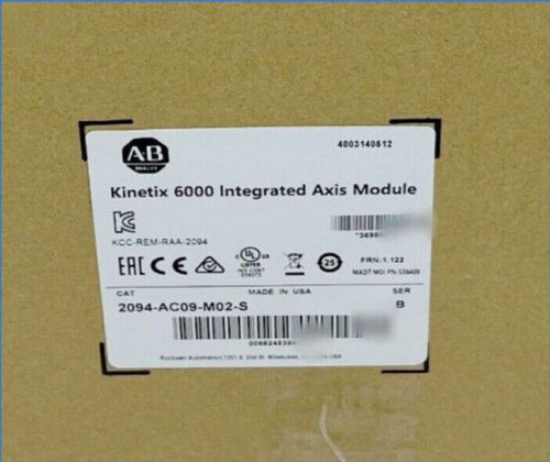 New Allen Bradley 2094-AC09-M02-S Kinetix 6000 Axis Module Free ...