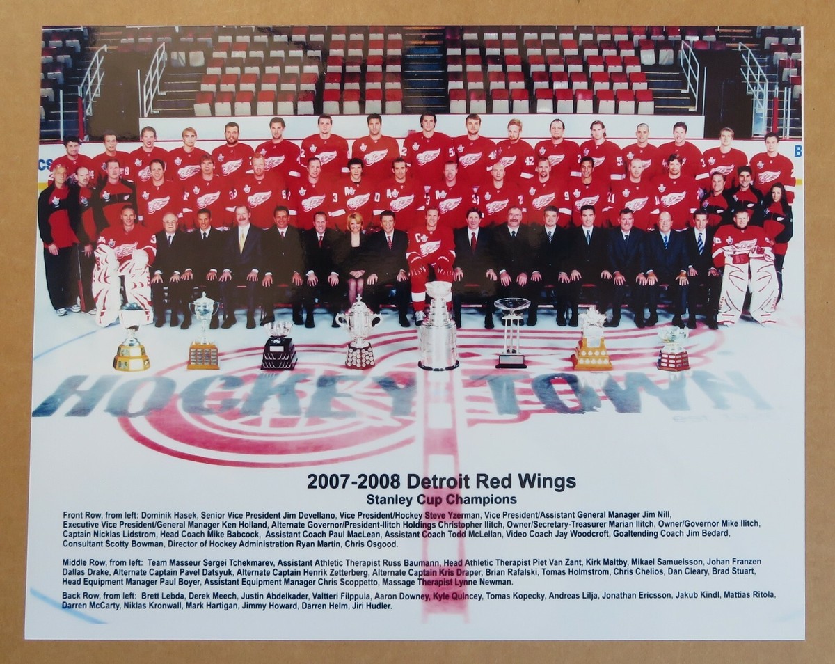 Red Wings Stanley Cup STANLEY CUP FINALS: Near Miracle Finish Falls