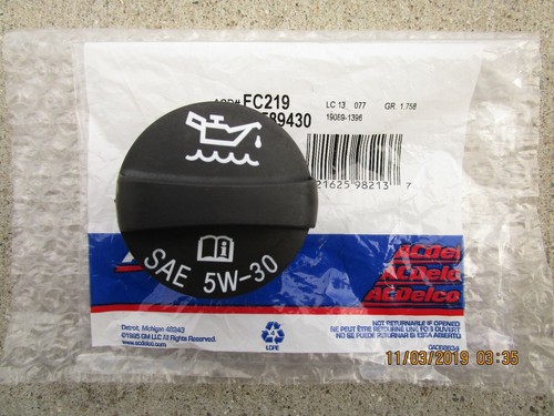 GM GMC SATURN CHEVY 12589430 ACDELCO FC-219 ENGINE OIL FILLER FLUID CAP ...