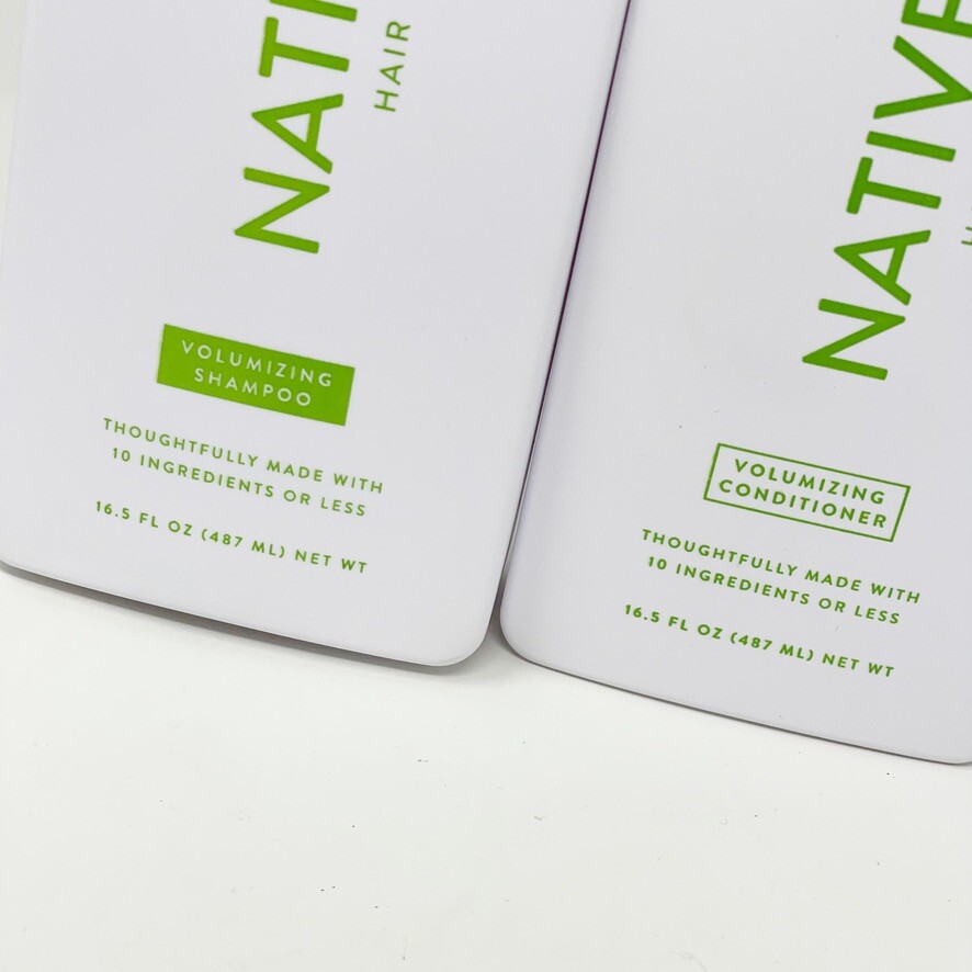 Native Volumizing Shampoo & Conditioner - Cucumber & Mint 16.5 oz NEW ...