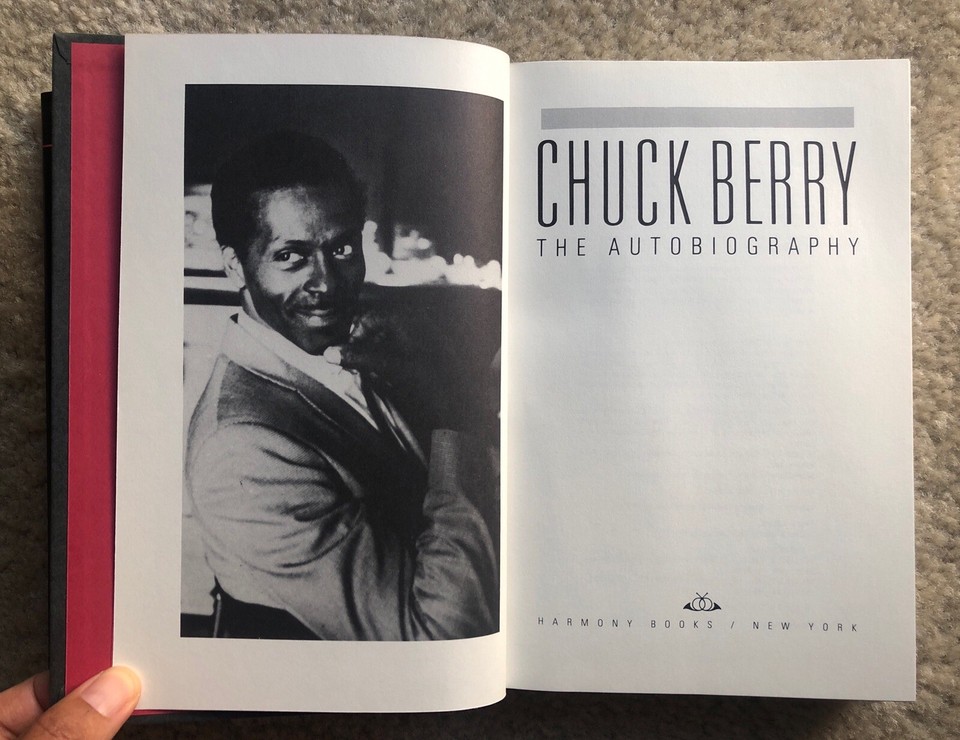 Chuck Berry The Autobiography First Edition HCDJ | eBay