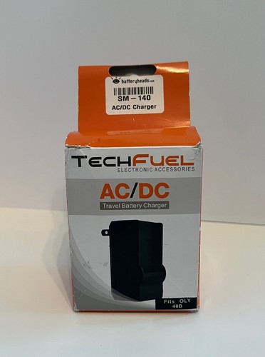 TechFuel AC/DC Travel Battery Charger -Fits OLY LI-40B/42B | eBay