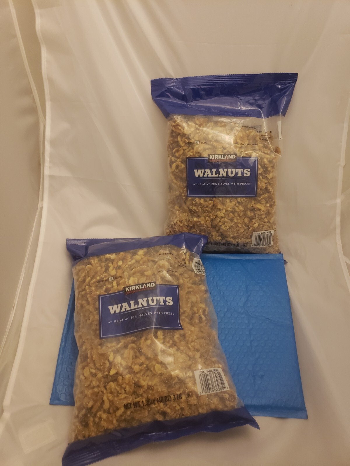 Walnuts Halves With Pieces US Grade #1 Kirkland Signature 2 Pack 6lbs ...