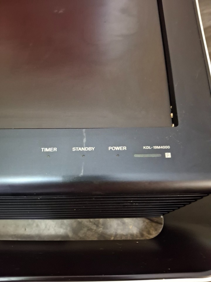 Sony Bravia KDL-19M4000 LCD TV Television Monitor Flat Screen HDMI 2008 ...