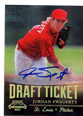 2011 Contenders Jordan Swagerty Autograph - St. Louis Cardinals | eBay