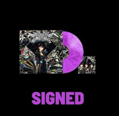 Babymetal Autographed Signed Metal Forth MOMOMETAL Vinyl LP SHIPS SOON ...