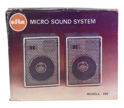 Vintage elta micro sound system design 1980s Made in Hong Kong | eBay