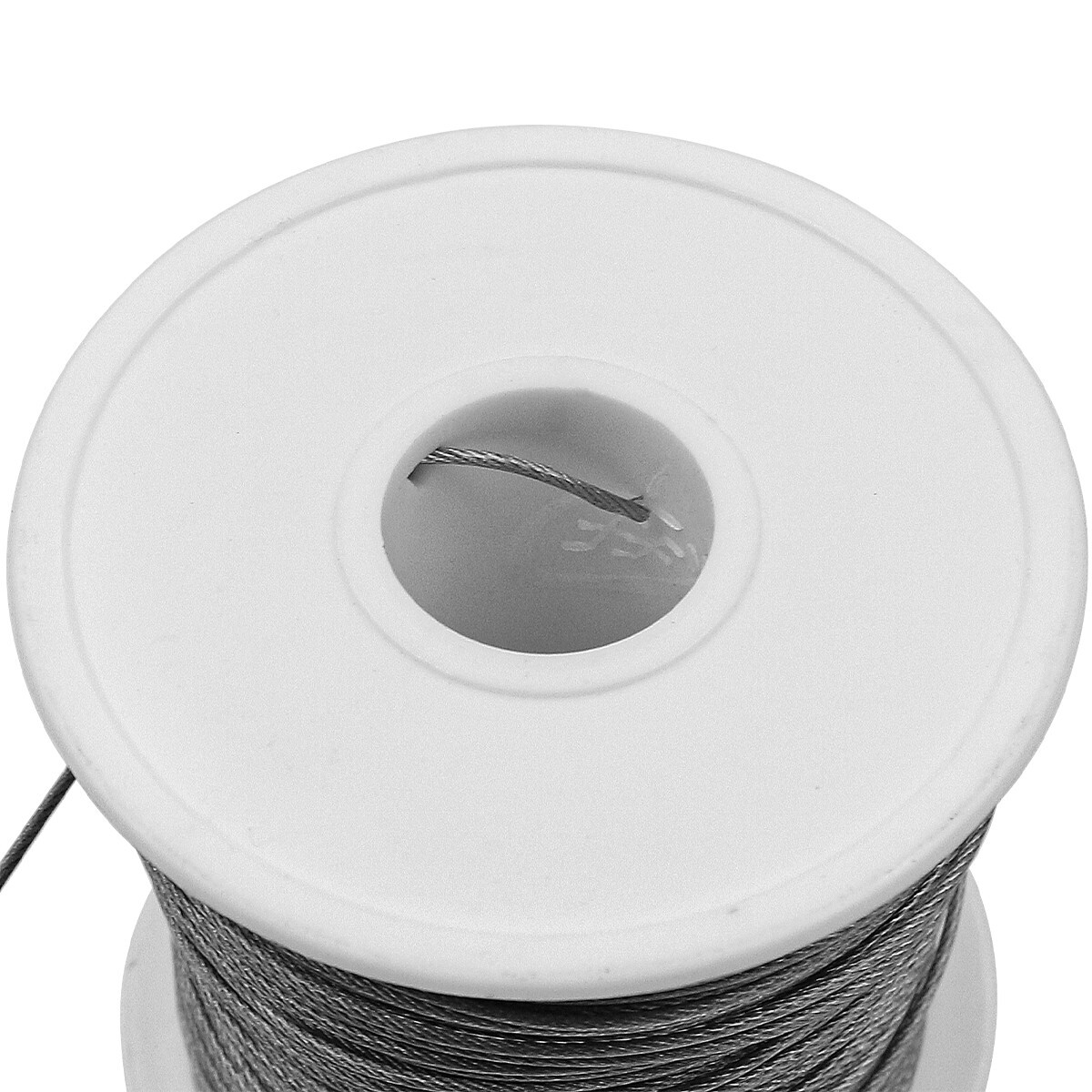 100m 304 Vinyl Coated Stainless Steel Wire Picture Frames Hanging Rope ...
