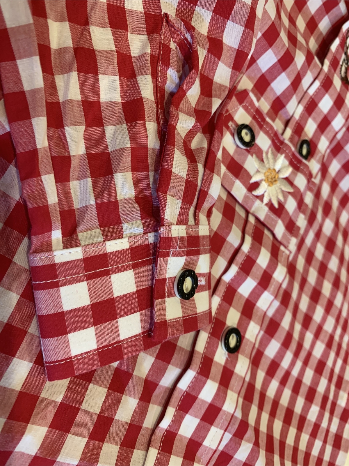 NEW Kitzo Alpen Austria Unisex Size 2T (80) Long Sleeve Red & White ...