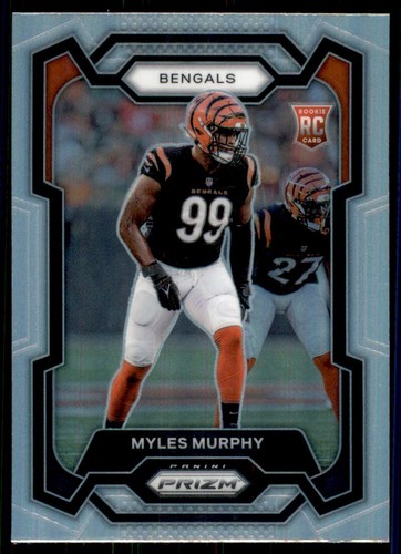 Myles Murphy 2023 Prizm Silver Cincinnati Bengals #320 Rookie | eBay