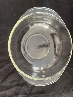 Vintage Pyrex #023 Clear Glass 1-1/2 Qt. Round Casserole Baking Dish B ...