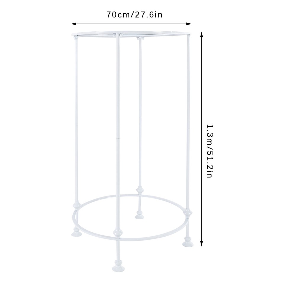 Round Garment Rack, Freestanding Hanging Rack, Clothes Store Display ...