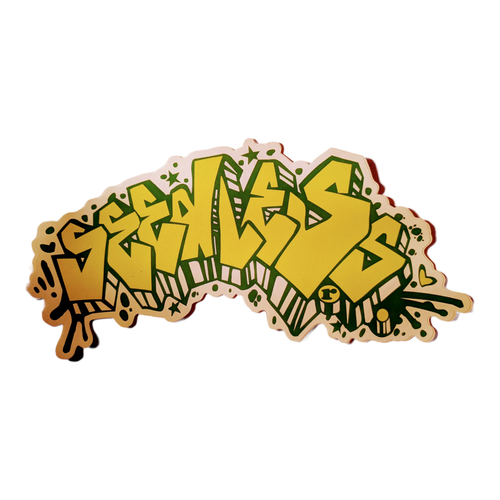 Seedless Clothing Company Logo 11 Graffiti Sharp 5" x 10.5" Large ...