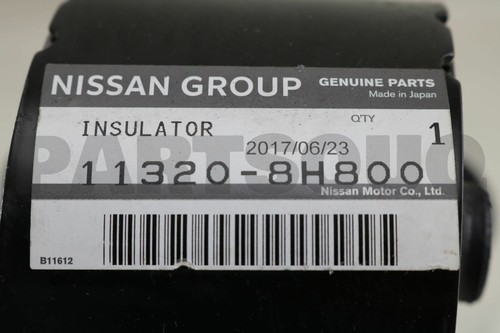 113208H800 Genuine Nissan INSULATOR-ENGINE MOUNTING,REAR 11320-8H800 | eBay
