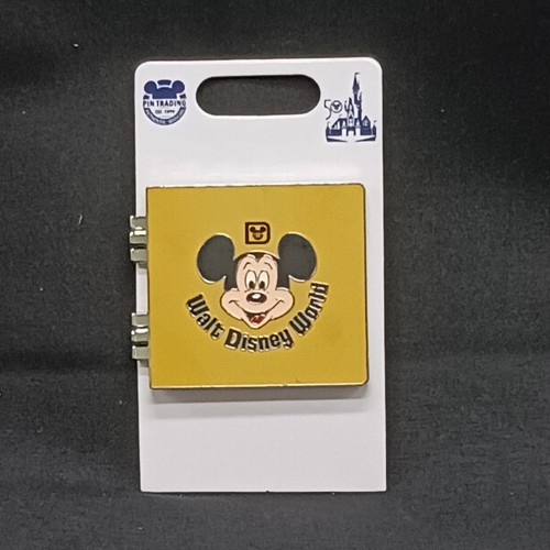 DISNEY PARKS WDW 50TH ANNIVERSARY VAULT SERIES MICKEY HINGED CASTLE PIN ...