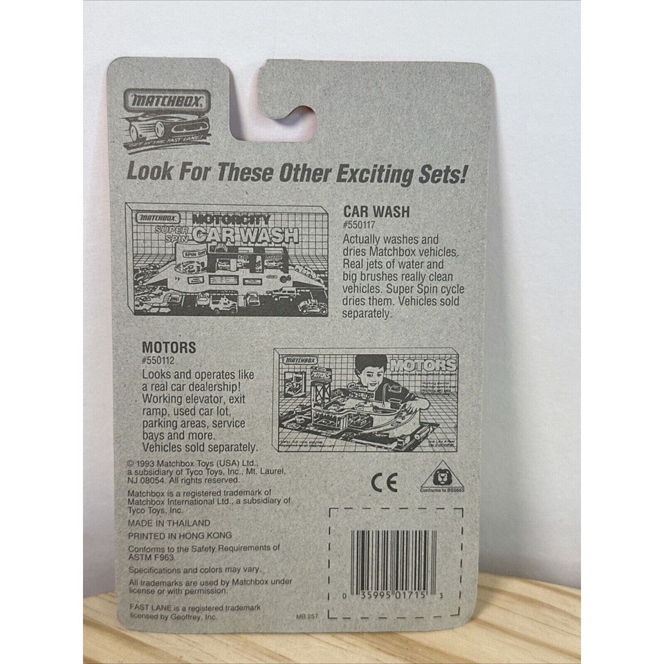 Sealed Matchbox Mustang Mach III #15 1994 Matchbox Super Fast Series ...