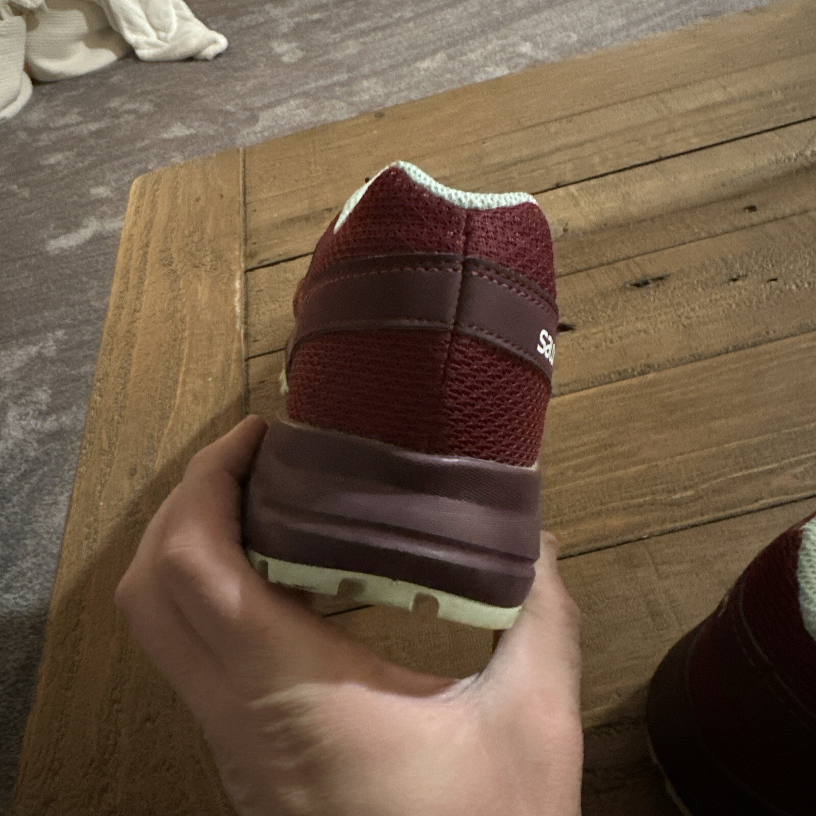 SALOMON Energy Cell Burgundy Coral Mesh Contagrip Run… - Gem