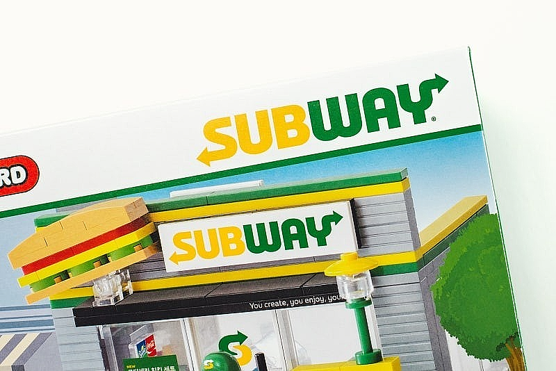 Oxford Building Blocks Subway Restaurant – Korea Limited Edition | eBay UK