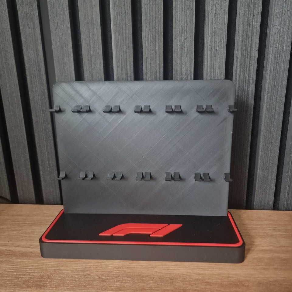 Lego F1 Minifigure Desk Display Stand for Lego F1 71049 Collectible ...