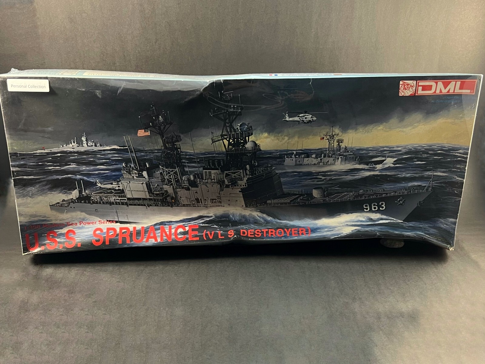 DML Model Kit 1006 1:350 Scale USS Spruance (VLS Destroyer) | eBay