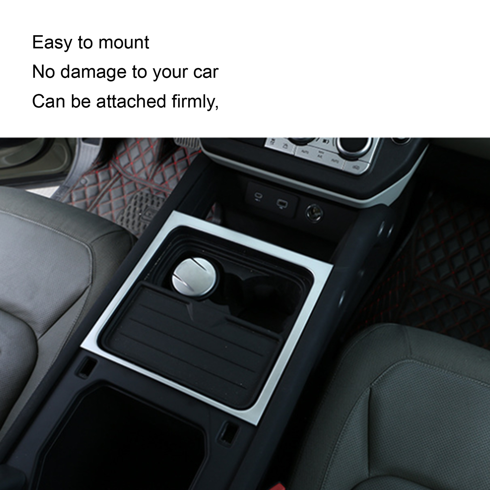 XXL Car Center Console Storage Box Frame Cover Decorative Replacement ...