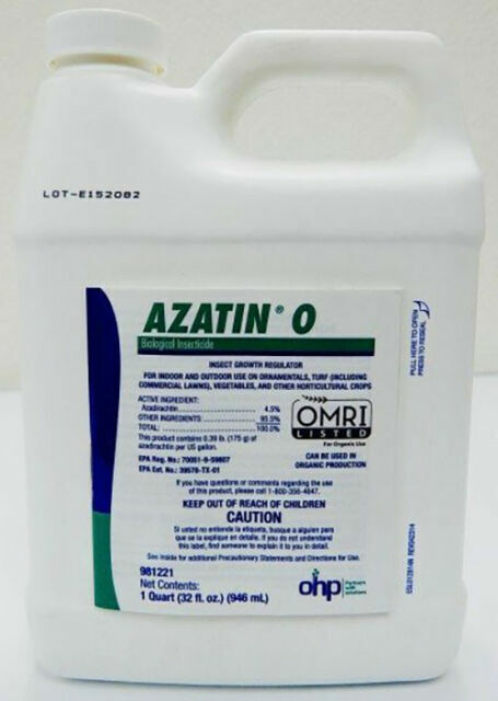 OHP Azatin O Biological Insecticide - 1 Quart for sale online | eBay