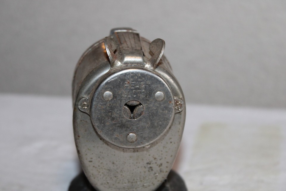 Vintage Boston Champion Pencil Sharpener Desktop Pinch Feed Hand Crank ...